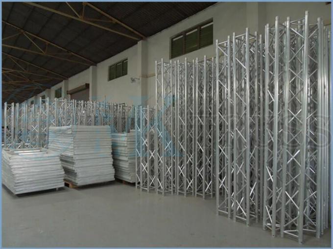 Outdoor Concert Stage Truss Project Black Aluminum Folding Stage ...