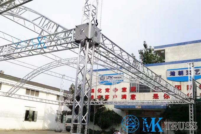 Heavy-Duty Spigoted Ground Support Truss System for Event and Stage ...