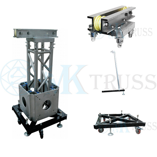 Aluminum Ground Support Truss Tower System for 400mm Truss Frame ...
