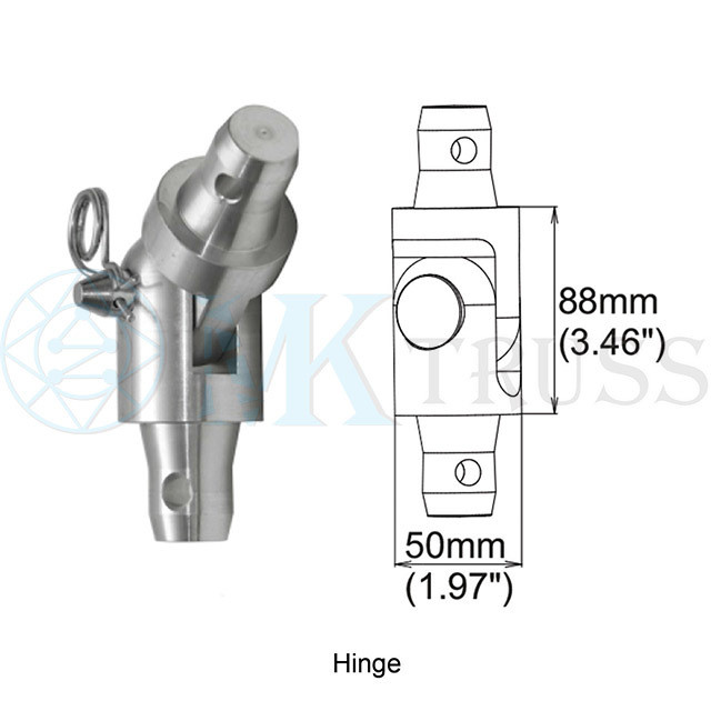 Aluminum Ground Support Truss Tower System for 400mm Truss Frame ...